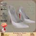 Second Life Marketplace - [Drac] Kandace Heels - White... for LaraX ...